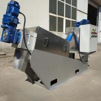 China SS304 SS316 Screw Press Sludge Dewatering Machine Customizable Double Conveyor Screw Shaft for sale