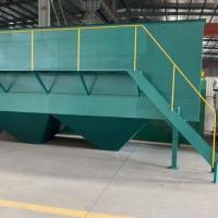 China Sewage Sludge Treatment Lamella Inclined Plate Clarifier Lamella Tube Settler Skid Mounted Mobiled Settler for sale
