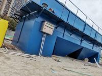 China Sewage Sludge Treatment Lamella Inclined Plate Clarifier Lamella Tube Settler Skid Mounted Mobiled Settler for sale