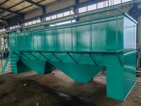 China Sewage Sludge Treatment Lamella Inclined Plate Clarifier Lamella Tube Settler Skid Mounted Mobiled Settler for sale