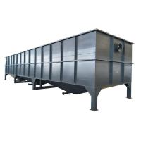China Printing Industry Lamella Clarifier Lamella Tube Inclined Plate Settler For Waste Water Treatment Plant for sale