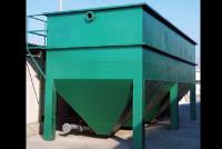 China Waste Water Conical Lamella Clarifier Solid Liquid Separator Inclined Plate Settling Tank for sale