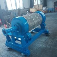China Sewage Unit Etp Equipment Rotary Grille Decontamination Trommel Filter Rotation Roto Sieve Drum Machine for sale