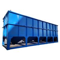 China 10000 Kg Wastewater Treatment Sewage Treatment Equipment Coagulant Flocculation Settling Tank Lamella Clarifier Sedimentation Tank 100L/Hour for sale