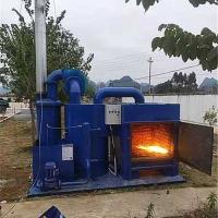 China Solid Burner Dual Chambers Incinerator For Hospital Medical Waste Treatment In Food Beverage Shops for sale