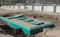 China 7500 kg Weight Building Material Shops Domestic Sewage Intelligent Integrated Mobile Wastewater MBBR Sewage Treatment Plant for sale