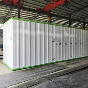 China Customizable Integrated Stainless Steel MBBR Sewage Treatment Water Treatment Machinery For All Kinds Of Sewage for sale