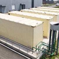 China Carbon Steel For Slaughterhouse Sewage Treatment Equipment Mbbr Mbr Containerized Wastewater Treatment Plant Performance for sale