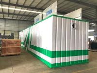 China Small Industrial MBR Packaged Sewage Treatment Plants with Electric Auto Control PLC  Reduce 95% CODcr and BOD5 for sale