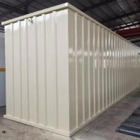 China Reduce 95% CODcr And BOD5 Mobile Containerized Packaged Sewage Treatment Plant Equipment For Affordable Domestic Treatment for sale