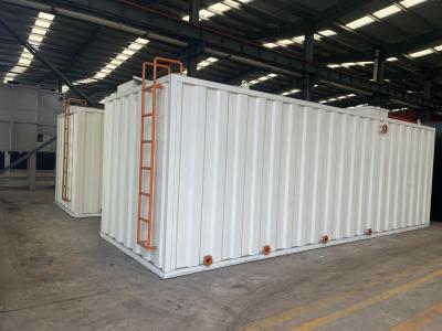 China MBR Sewage Water Treatment Machine with 95% SS Removal Efficiency 1-1000 M³/day Capacity and PVDF Membrane for sale
