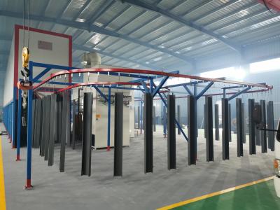 China Durable Powder Coating Conveyor Chain For Automated Painting Line Temperature Resistant Low Maintenance Custom Lengths for sale