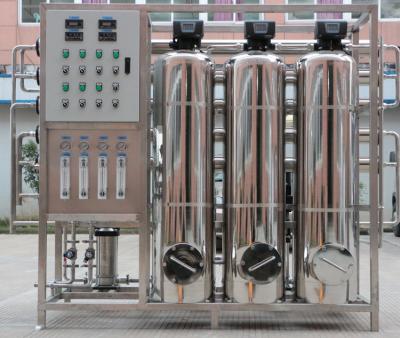 China Stainless Steel Industrial RO Water Treatment System 110V-380V for sale
