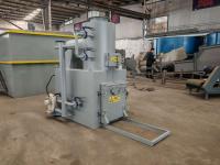 China Animal Body Incinerator with Temperature Range Up To 1200°C, Carbon Steel Construction, and 1 Year Warranty for sale