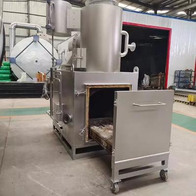 China Waste Incinerator with 20-30 Years Lifespan 15kg-10t/time Burning Ability and Manual Or Automated Waste Feeding System for sale