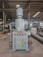 China Industrial Waste Incinerator with 800-1200 Degrees Celsius, Customizable Size, and 50KG-1ton Per Batch Capacity for sale