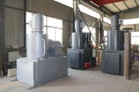 China Customizable Size Industrial Waste Incinerator with 800-1200 Degrees Celsius Range and Carbon Steel Construction for sale