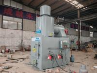 China 50KG-1ton Capacity Industrial Waste Incinerator with 800-1200 Degrees Celsius Range and Carbon Steel Construction for sale
