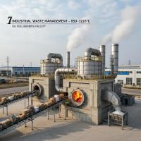 China Oil Fuel Burning Waste Incinerator 50-5000kg/H Processing Capacity For Industrial Waste Management for sale