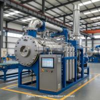 China PLC / SCADA Controlled Waste Incinerator 50-5000kg/H Capacity For Efficient Thermal Treatment for sale