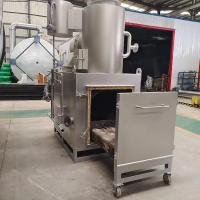 China Customizable Animal Body Incinerator With PLC Control For Eco Friendly Animal Remains Disposal for sale