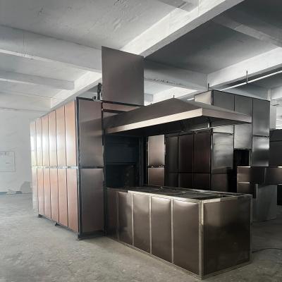 China High Grade Stainless Steel Human Incinerator With Digital Touch Screen Interface And Advanced Filtration System for sale
