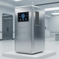 China High Grade Stainless Steel Human Incinerator With Digital Touch Screen Interface And Advanced Filtration System for sale
