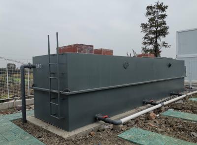 China Integrated Sewage Treatment Plant with Modular/Fixed Installation for Biological, Chemical, and Physical Treatment Meeting Local Environmental Regulations for sale