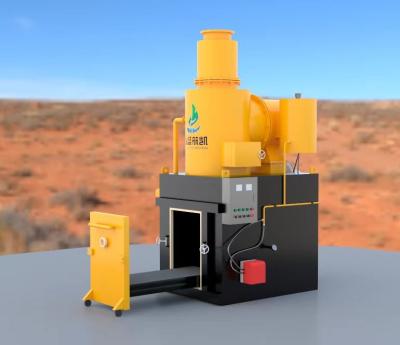 China Smokeless and Odorless Incinerator with Fully Automated Remote Monitoring and Secondary Combustion Technology for sale