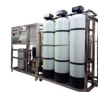China 500LPH RO Water Treatment Equipment with PLC Control and Stainless Steel Construction for Efficient Water Purification for sale