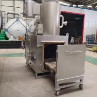 China Smokeless Incinerator with PLC Control and 1100-1300℃ High Temperature for Waste Disposal Meets Environmental Regulations for sale
