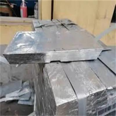 China Silver White 99.95% Pure Magnesium Ingot For Marine Equipment for sale