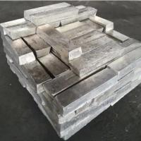 China Bright Silver Color Lightweight Metal Magnesium Ingot For Fire Hose for sale