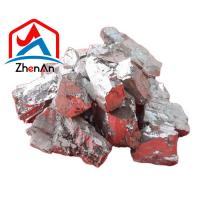 China Refractories 10-50mm Ferroalloy Ferrovanadium Lump Dark Grey Fev 80 for sale