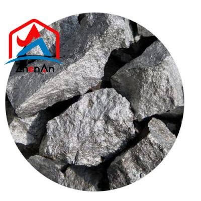 China Electric Arc Steelmaking Bulk Ferroalloys 10-50mm Fev80 Lump Dark Grey for sale