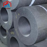 China HP 300mm 600mm Carbon Graphite Electrodes With Nipples Graphite Electrode For Electric Arc Furnace for sale