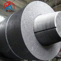 China Graphite Electrode UHP/HP/RP Dia 350mm Graphite Electrode With Nipple For Lf Or Eaf for sale