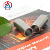 China 99.95% High Purity Customized Tungsten Tube Pipe for sale