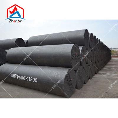 China Long Service Life Easy Process Graphite Electrodes For AC And DC High Power Electric Furnaces for sale