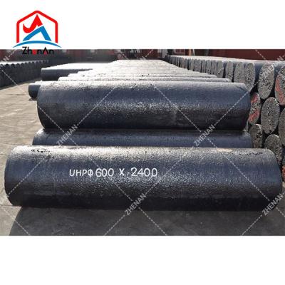 China Graphite Products Carbon Electrode UHP/HP/RP Dia 350mm Graphite Electrode with Nipple for Lf or Eaf for sale
