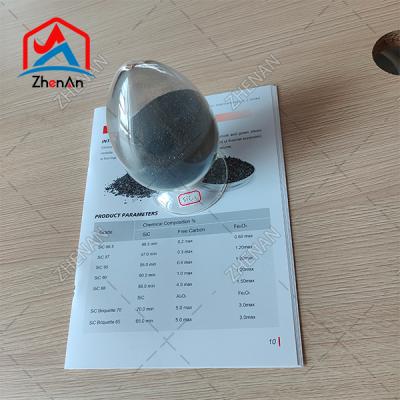 China Semiconductor Grade Silicon Carbide Poly-Crystalline Powder 99.9999% 6n Sic for sale