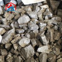 China Iron Silicon Alloy 68 Percent Briquette Silver Colour For Steel Desulfurization And Nodulizing for sale