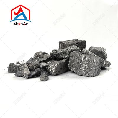China Ferrosilicon FeSi Alloy with 75% Silicon for Steelmaking Deoxidizer in 10–220mm Particle Size for sale