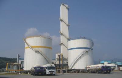 China Air Separation Liquid Industrial Oxygen Plant , 400V Cryogenic N2 Generator for sale