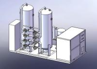 China Skid Mounted Cryogenic Nitrogen Plant , Industrial Liquid Nitrogen Generator for sale