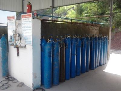 China Medical Cryogenic Separation Oxygen Nitrogen Plant Filling Cylinder Device 600 M3/H for sale