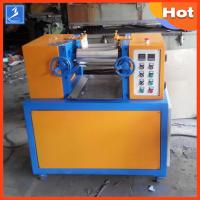 China Professional Plastic Rubber Testing Equipment 4 Inch 2 Way Laboratory Mixing Mill for sale