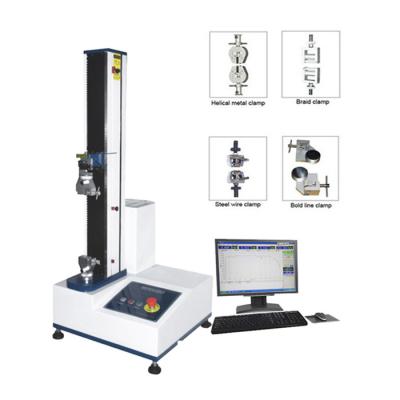 China PC Servo Motor Universal Tensile Testing Machine 220V 5KN 500 KG 1PH for sale