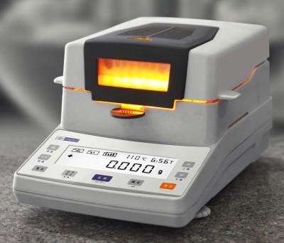 China Laboratory Halogen Lamp Moisture Meter / Water Content Monitor For Oil for sale