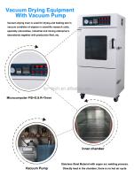 China Liyi 25L 54L 91L 215L Electric Heating Vacuum Dryer Vacuum Chamber With Pump Price of Vacuum Oven for sale